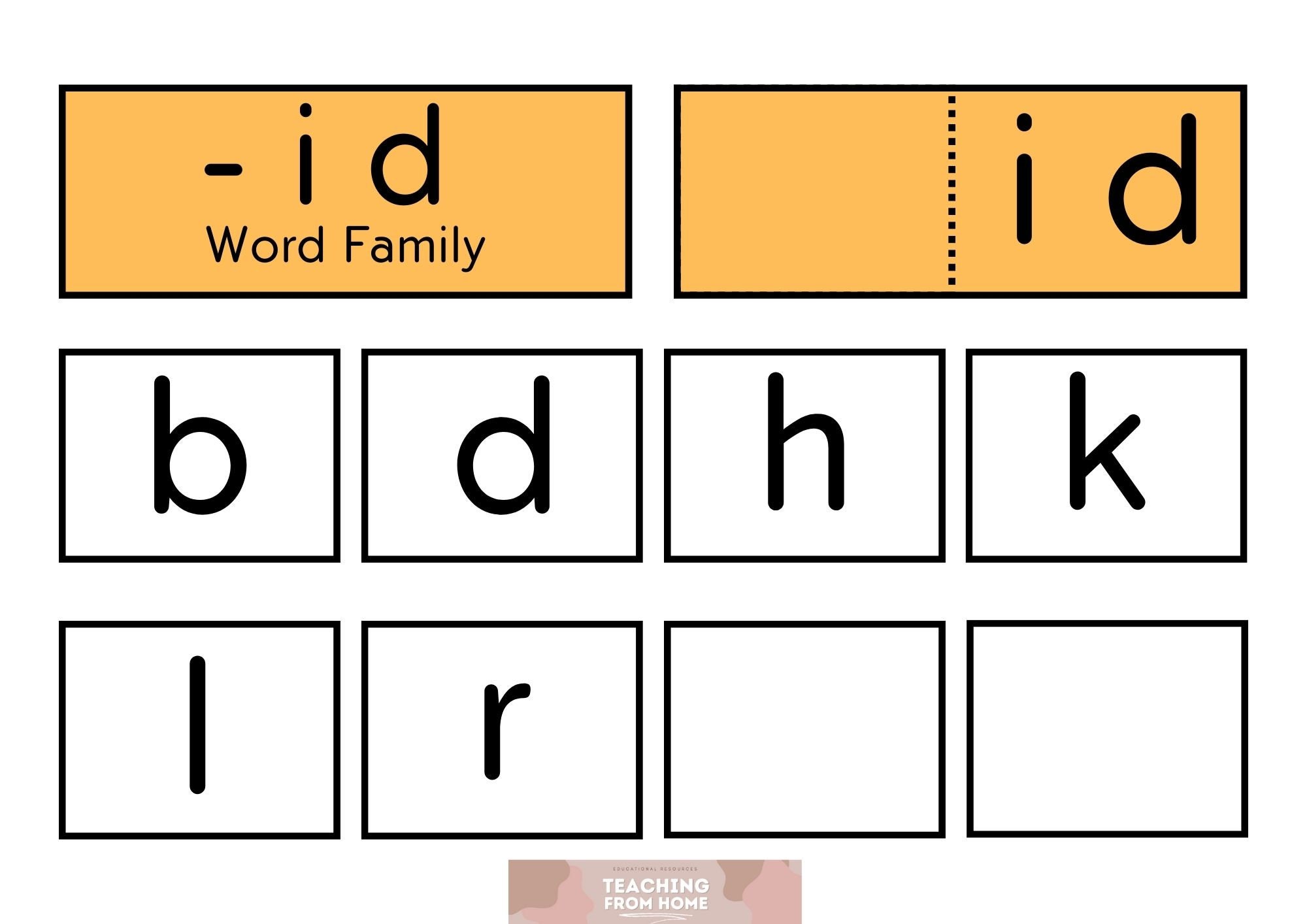CVC Word Family Flip Book Activity, Literacy, Reading, DIGITAL ...