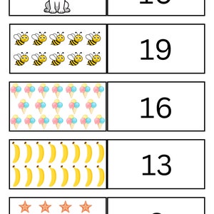 Counting to 20 Domino Activity, DIGITAL, Printable - Etsy