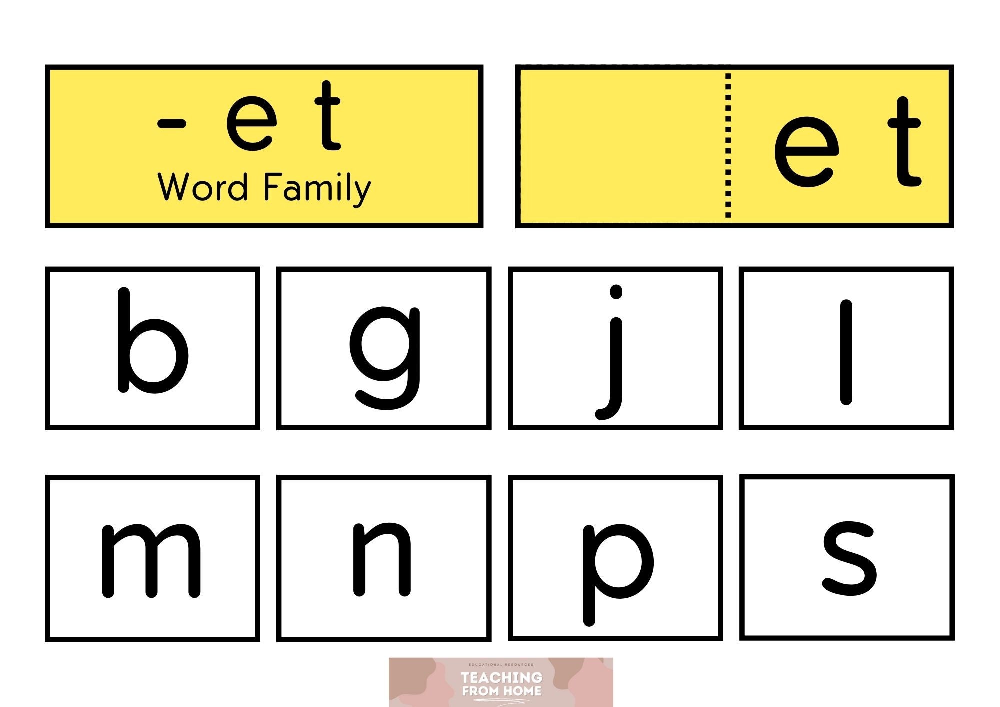 CVC Word Family Flip Book Activity, Literacy, Reading, DIGITAL ...