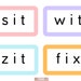 CVC Flash Cards, Set of 180 Flash Cards for Literacy, Reading, DIGITAL ...