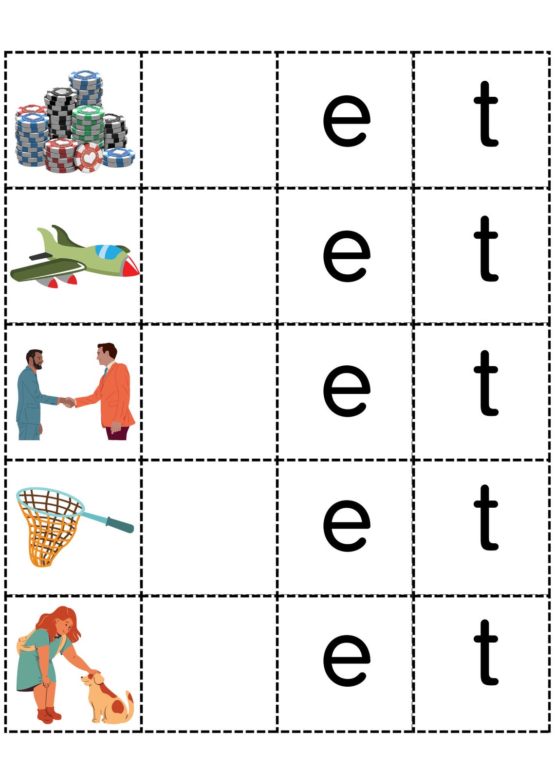 CVC Word Family Activity, Missing Beginning Sounds, Literacy, Reading ...