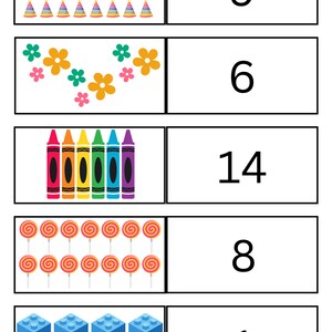 Counting to 20 Domino Activity, DIGITAL, Printable - Etsy