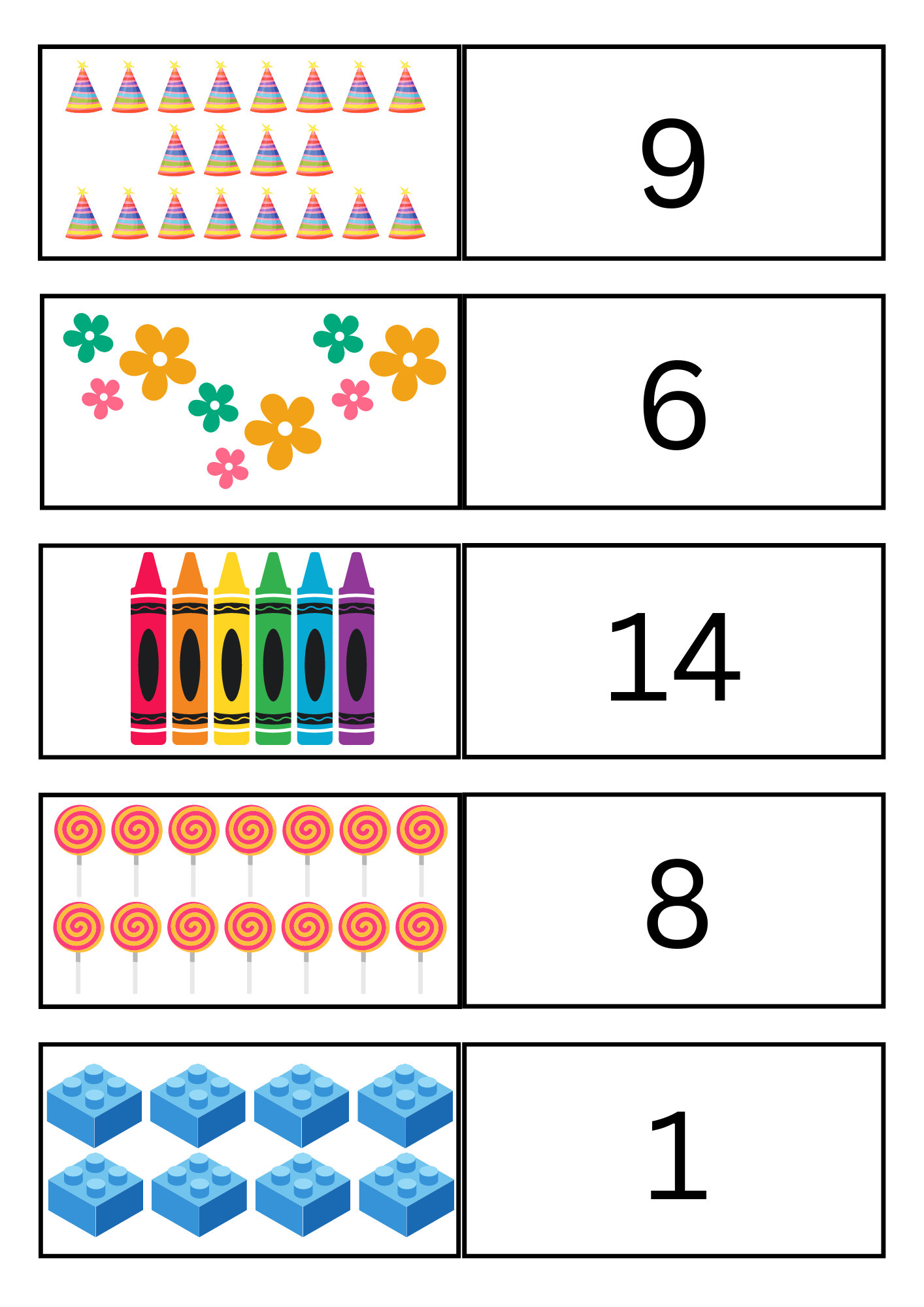 Counting to 20 Domino Activity, DIGITAL, Printable - Etsy