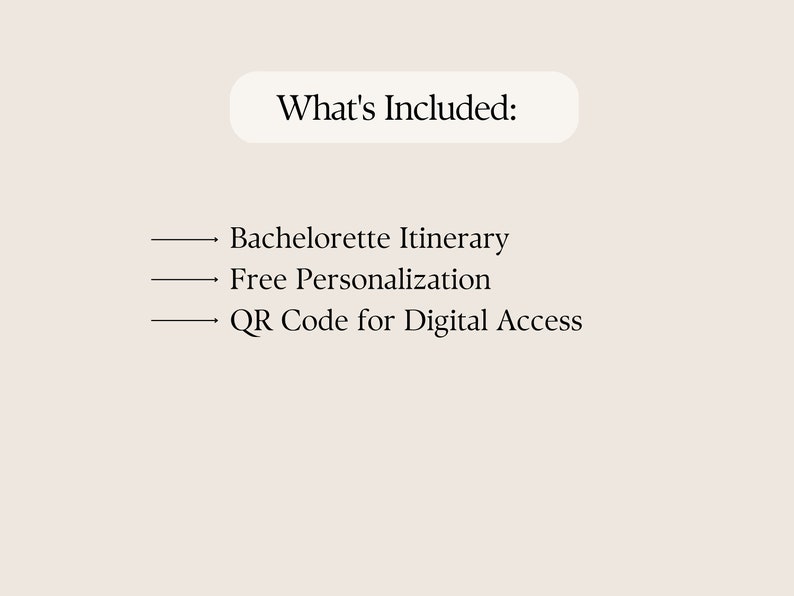 Personalized Bachelorette Itinerary Template, Bachelorette Itinerary ...