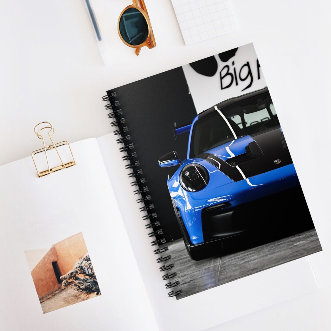 Porsche 911 Notebook - Etsy