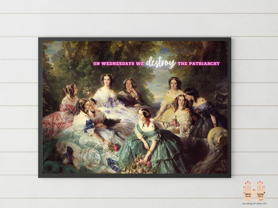 Altered Classical Art, Artful Wallart Print, Rococo Renaissance ...