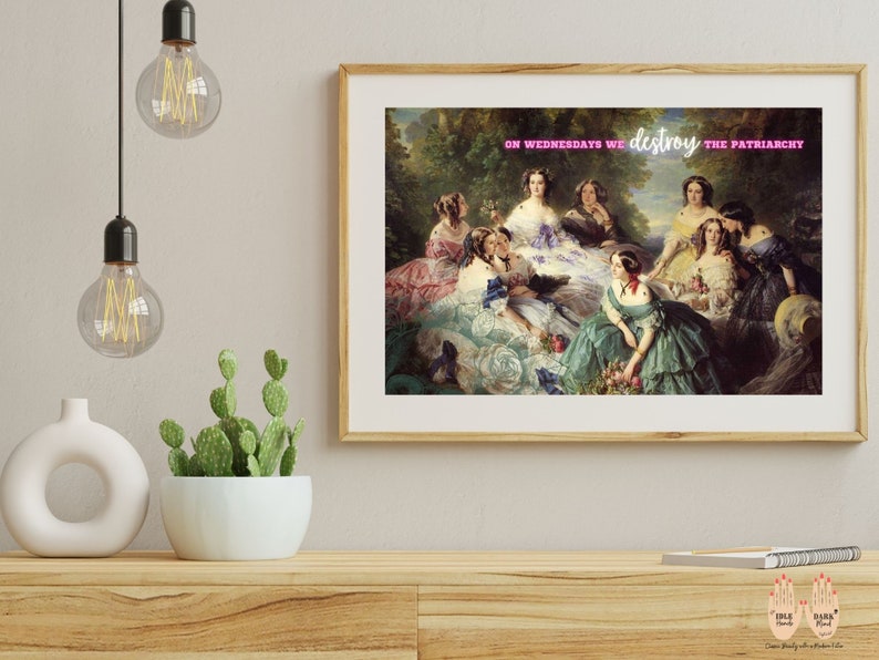 Altered Classical Art, Artful Wallart Print, Rococo Renaissance ...