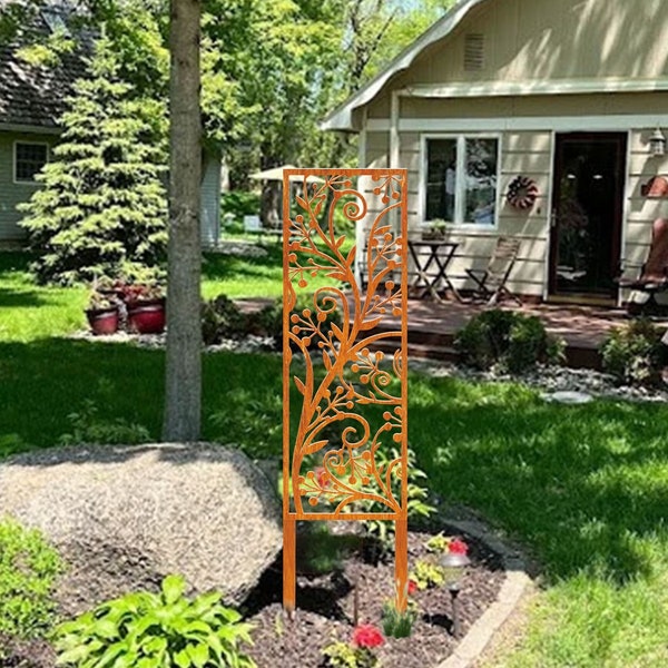 Wrought Iron Privacy Screen - Etsy