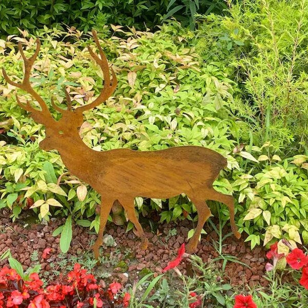 Metal Stag - Etsy