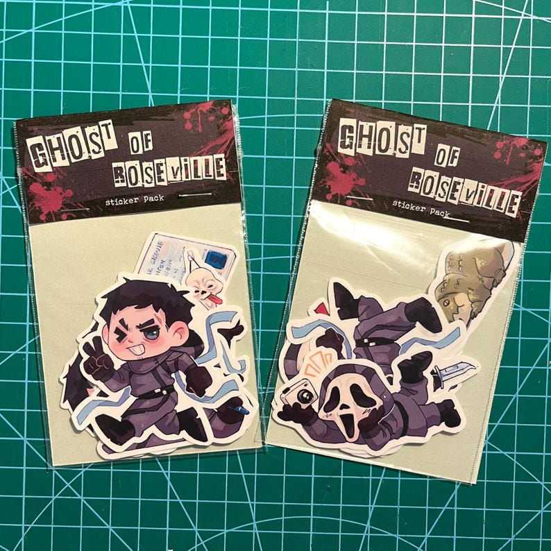 DBD - Ghost of Roseville Sticker Pack - Etsy