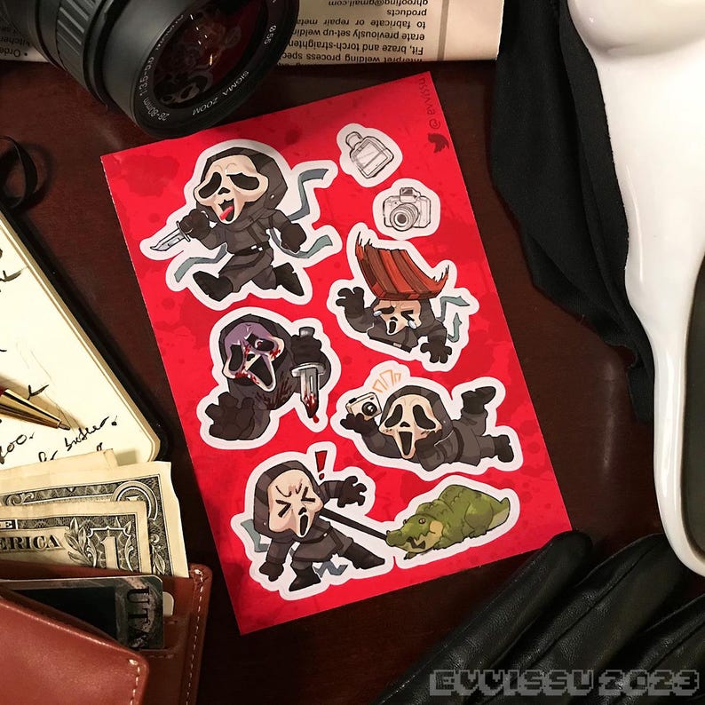 DBD - Ghost of Roseville Sticker Pack - Etsy