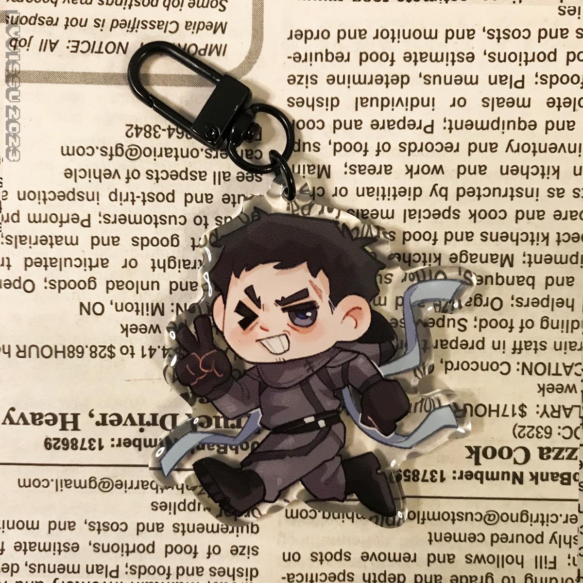 DBD - Ghost of Roseville Acrylic Charms - Etsy