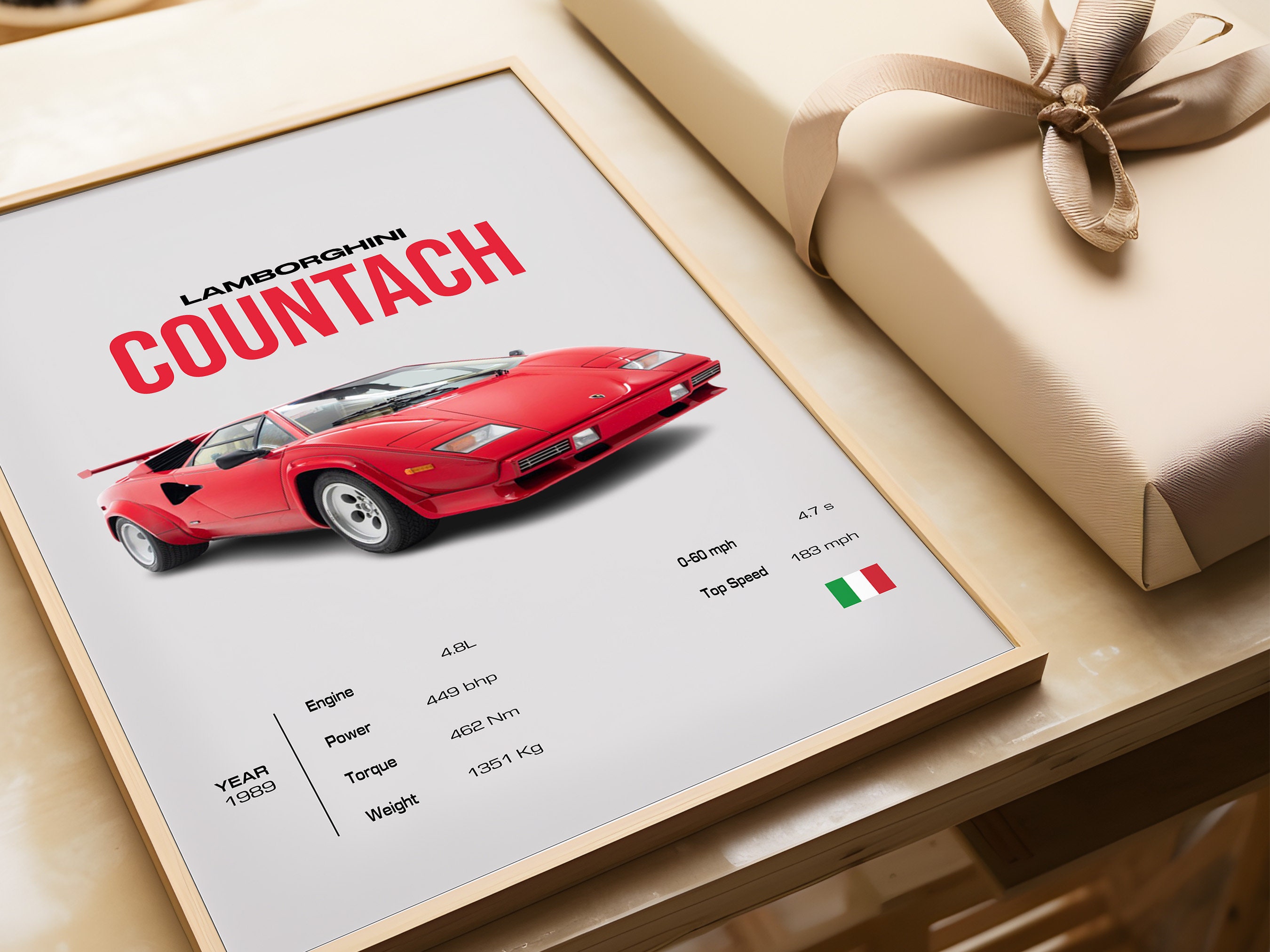 Lamborghini Countach Poster Lamborghini Car Art Car - Etsy