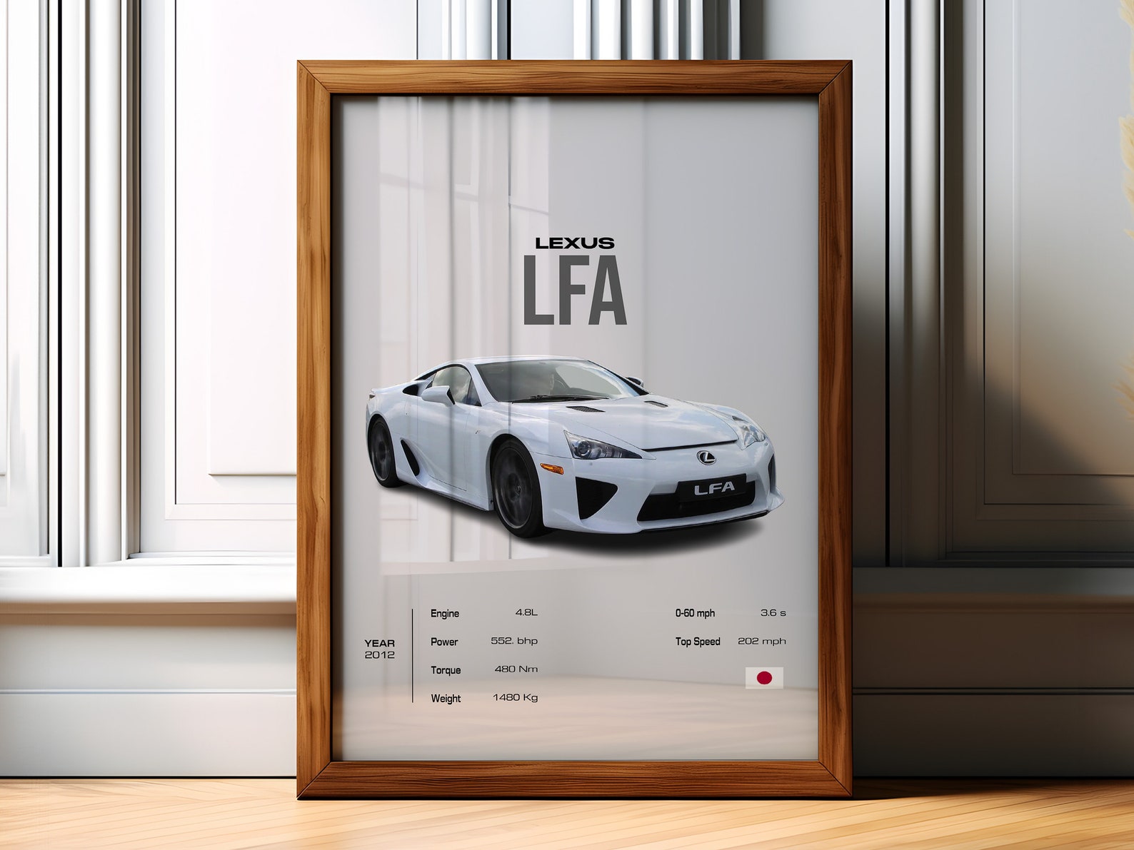 Lexus LFA Poster Lexus LFA Car Art Car Enthusiast Wall Art - Etsy