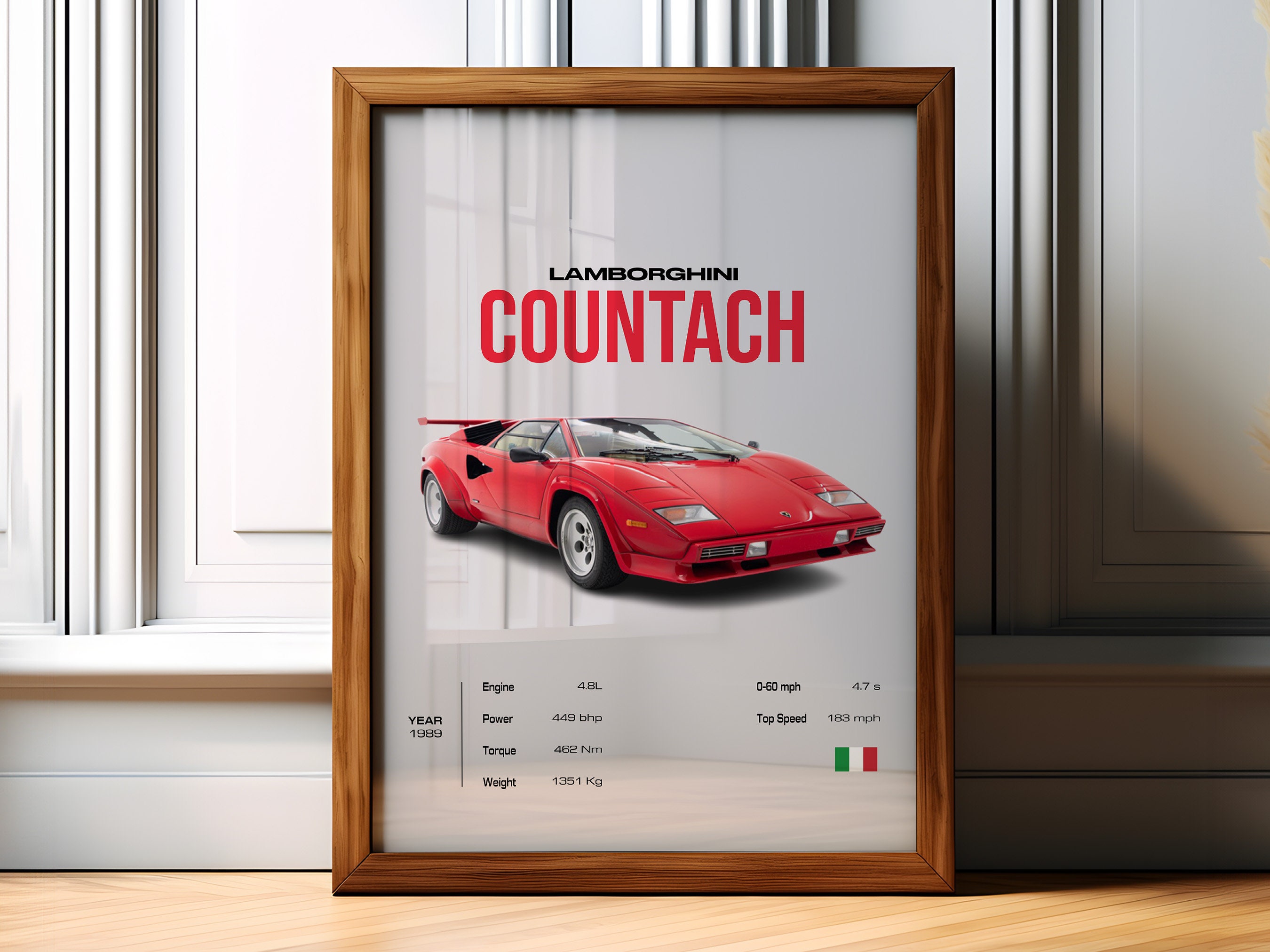Lamborghini Countach Poster Lamborghini Car Art Car - Etsy