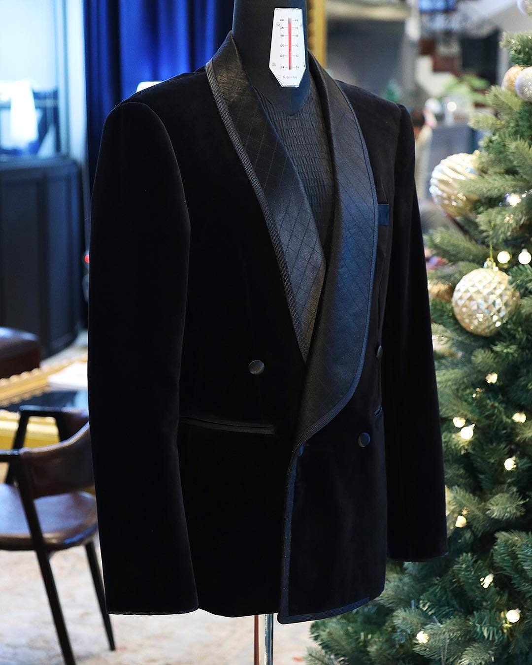 Satin Smoking Black Velvet Jacket Heavy Weight Fully Lined - Etsy