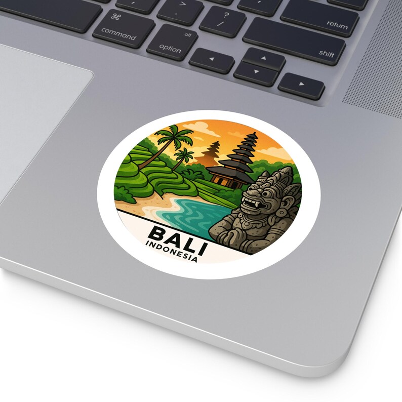 Bali-inspired Vinyl Stickers: Tropical Travel Decals - Etsy