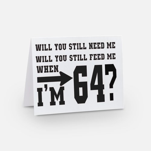 Happy Birthday Card, Celebrate 64 Birthday, for Dad, Mum's Fun Card ...