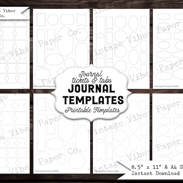 Journal Printable - Etsy