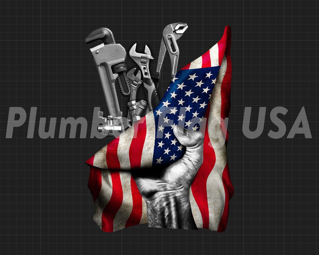 Plumber Flag PNG Flag America Plumber PNG Digital File - Etsy
