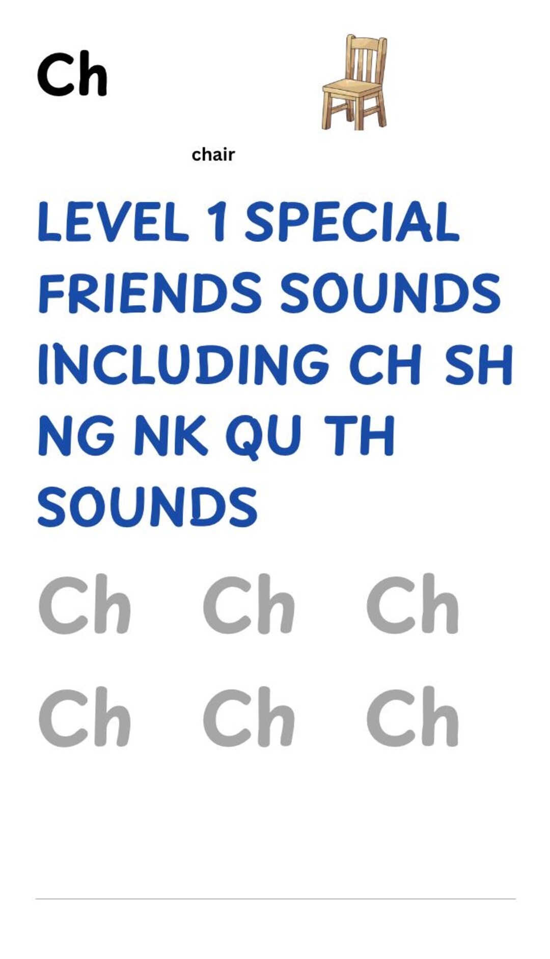 Level 1 Phonics Tracing Worksheets | Digraphs Blends Writing Practice ...