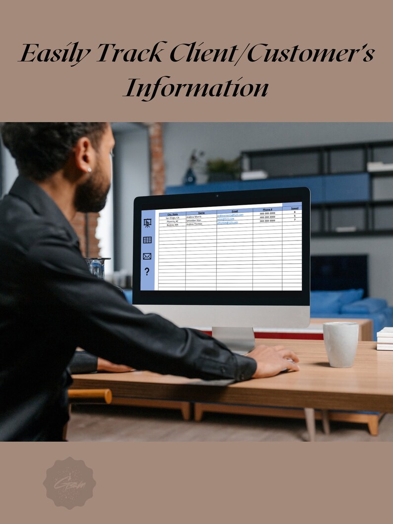 Simple Customized Sales Dashboard / Excel Template / Business ...