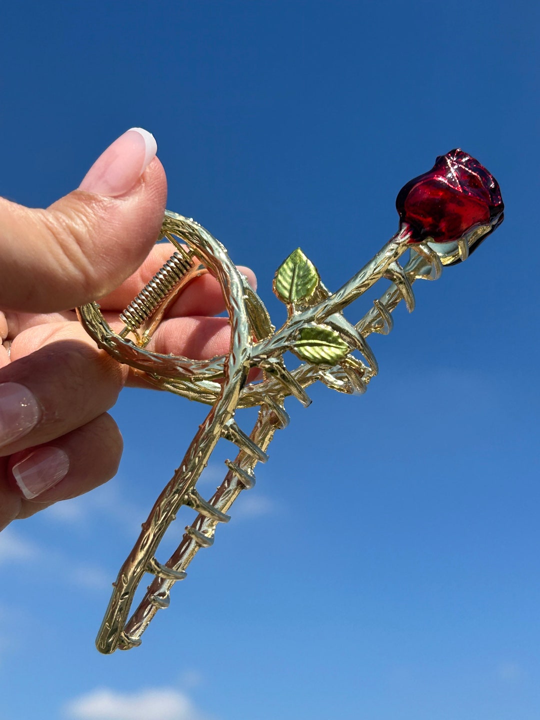 Inspired Bella Claw Clip for Her, Park Accessories, Princess Hair ...