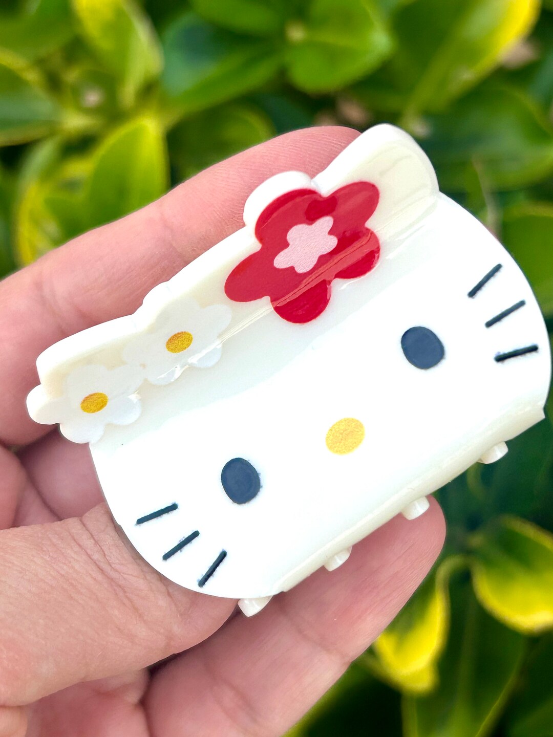 Hello Kitty Hair Claw Clip for Her. Alligator Clip for Her.small - Etsy