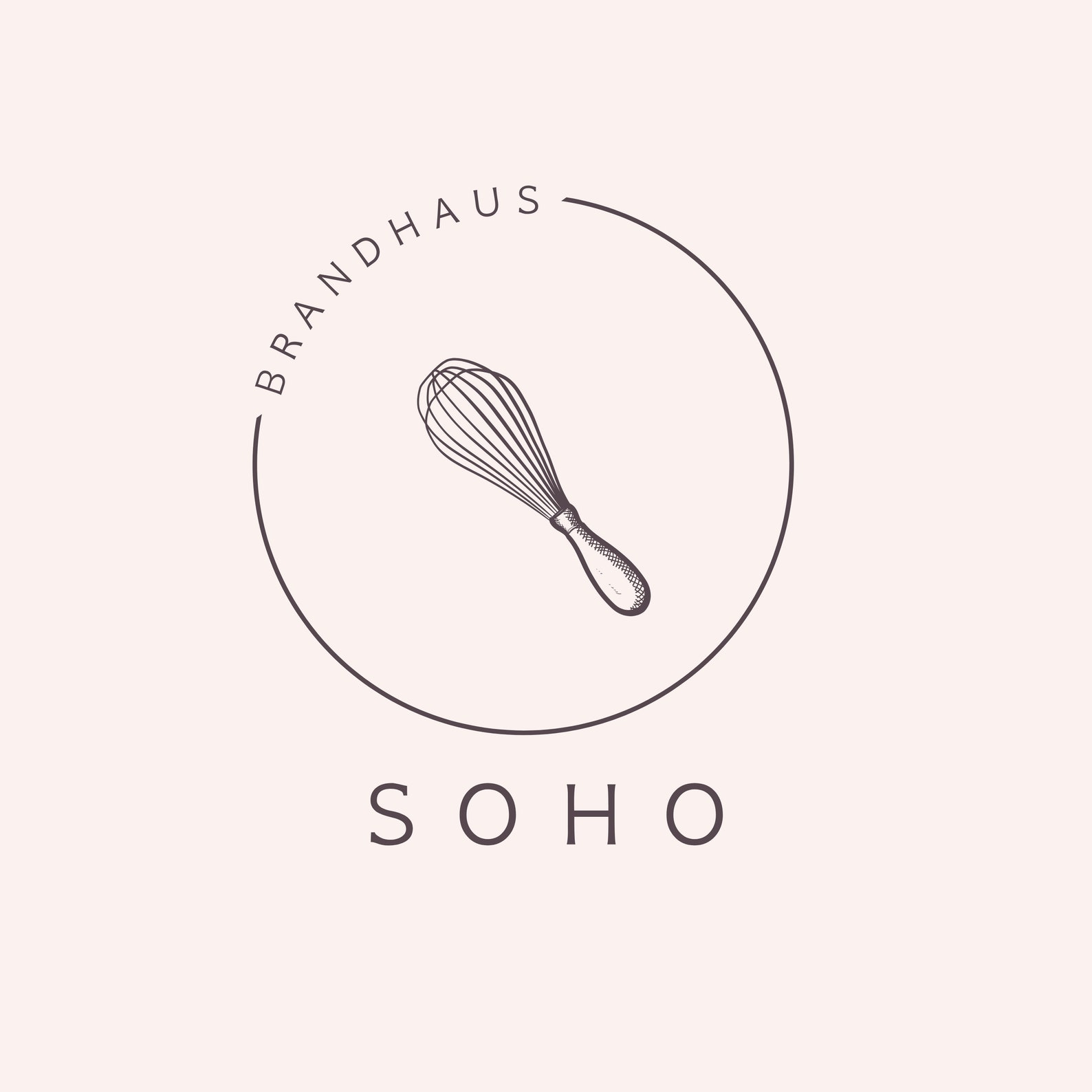 Whisk Logo Branding Bundle | Personalized, Modern, Trendy, Boho, Chic ...