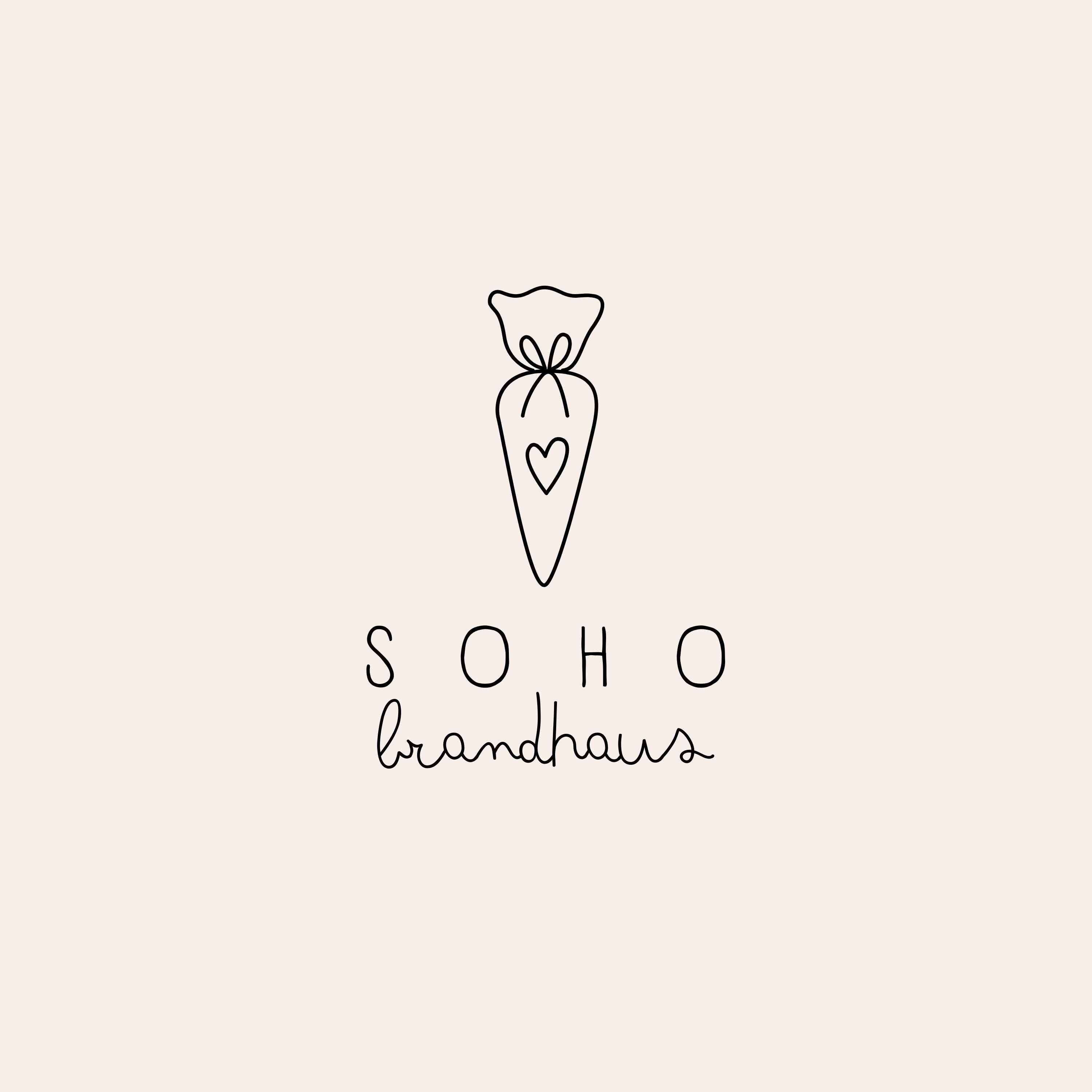 Piping Bag Logo Branding Bundle | Personalized, Modern, Boho, Chic ...