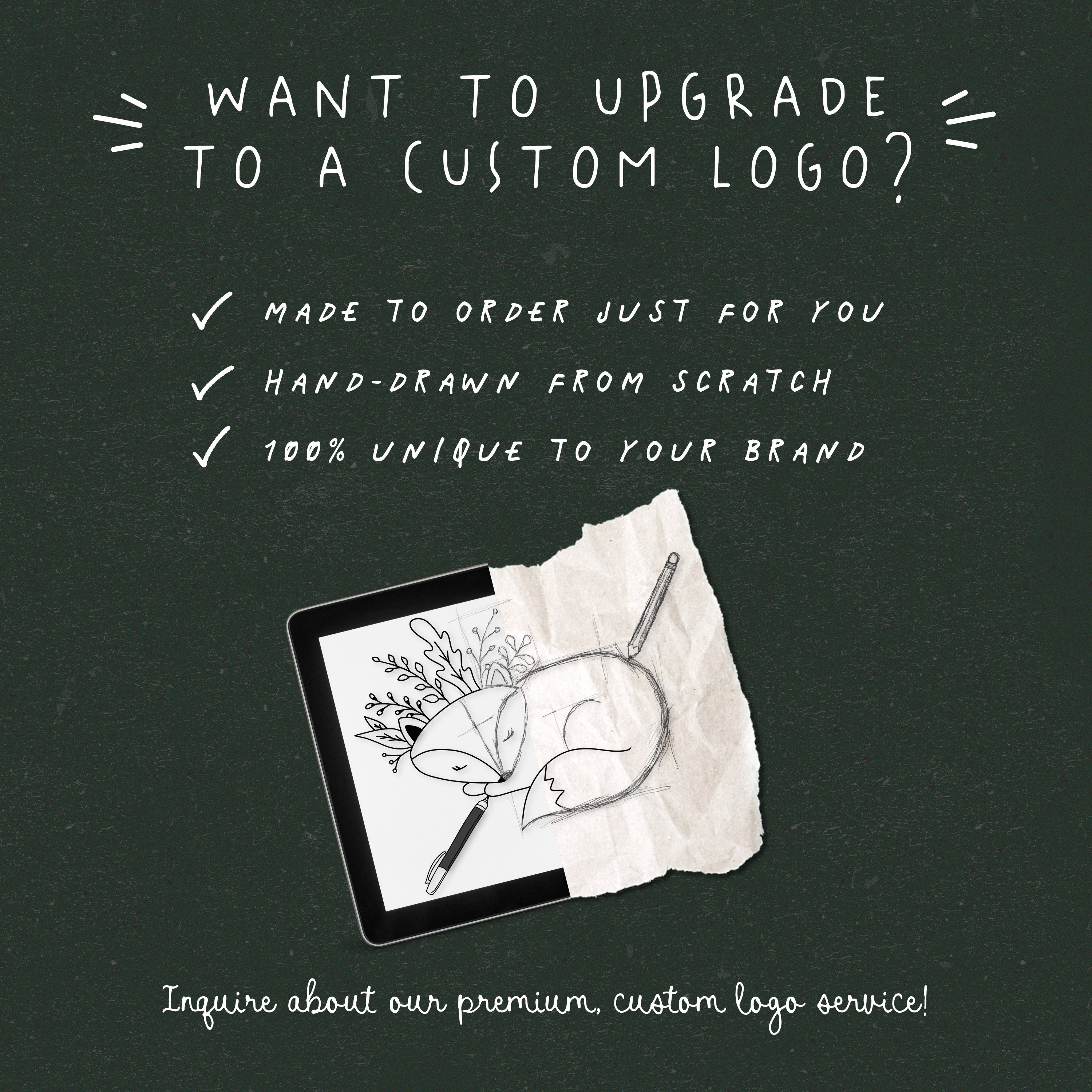 Whisk Logo Branding Bundle | Personalized, Modern, Trendy, Boho, Chic ...