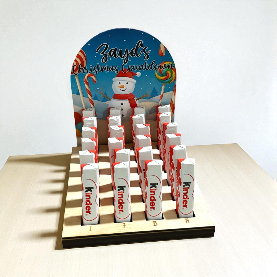 Advent Calendar | Kinder Chocolate Advent Calendar | Countdown to ...