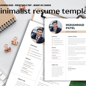 White Minimalist Resume Template.pdf, Professional Resume Template ...