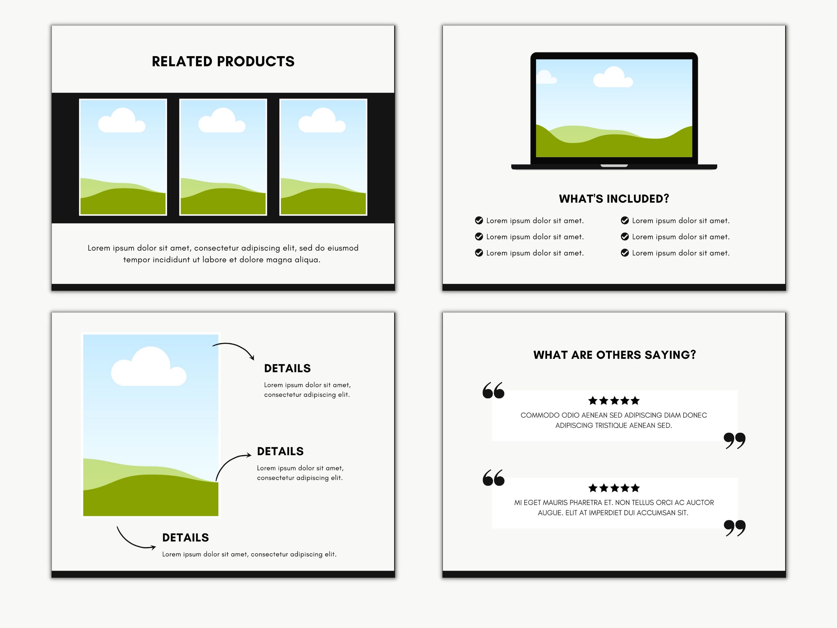 Planner Mockup Template for Sellers Editable in Canva - Etsy