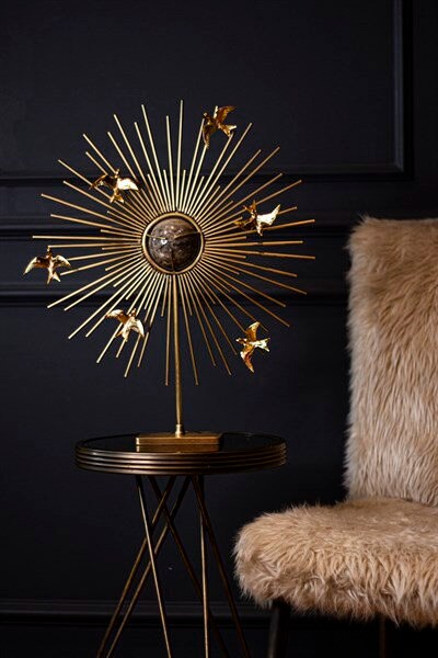 Shining Sun Tabletop Statue Birdson the Sunny Figure New - Etsy