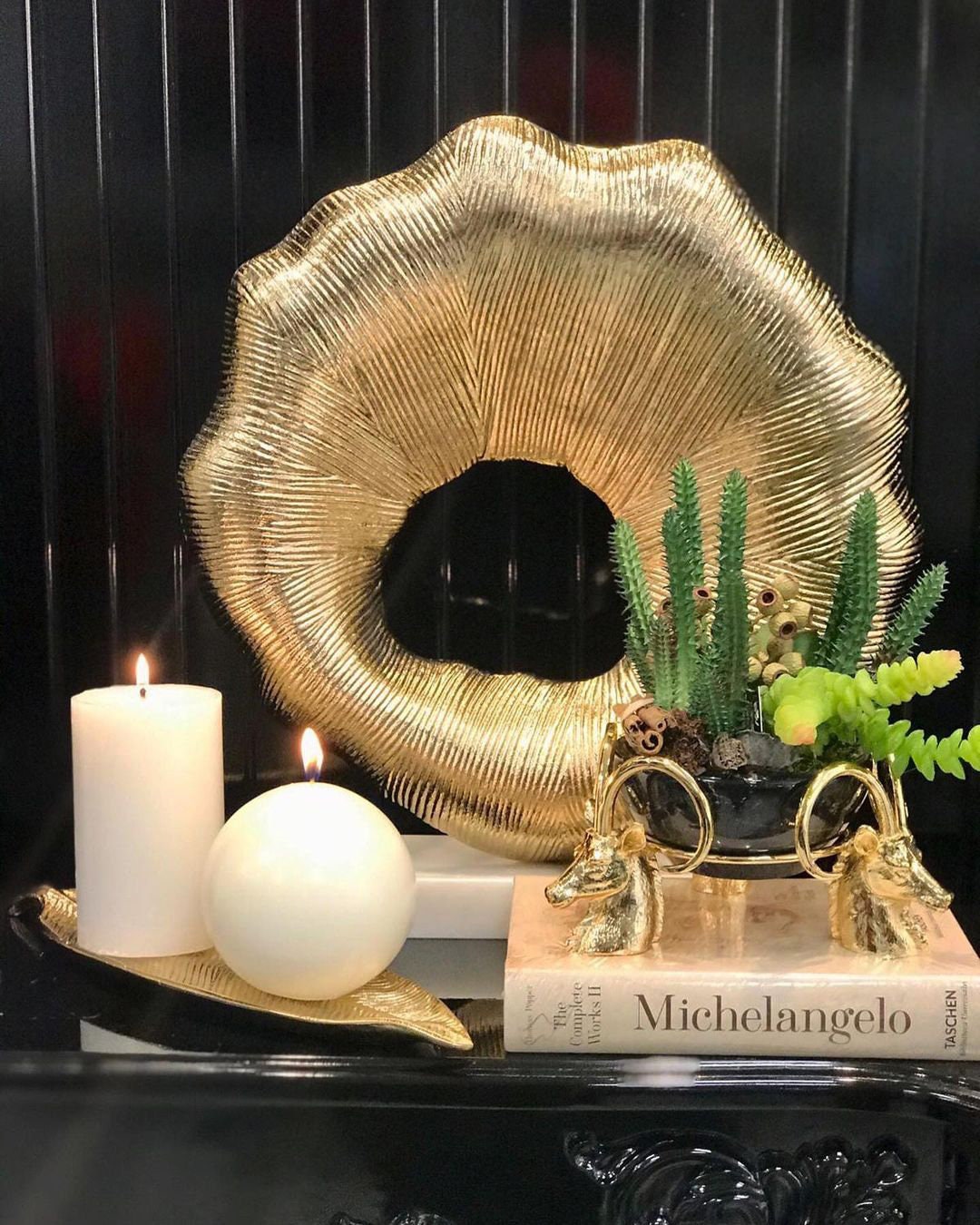 Tumbled Gold Sun Hand-made Decor Gold Sun New Home Design - Etsy Hong Kong