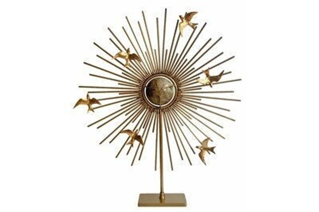 Shining Sun Tabletop Statue Birdson the Sunny Figure New - Etsy