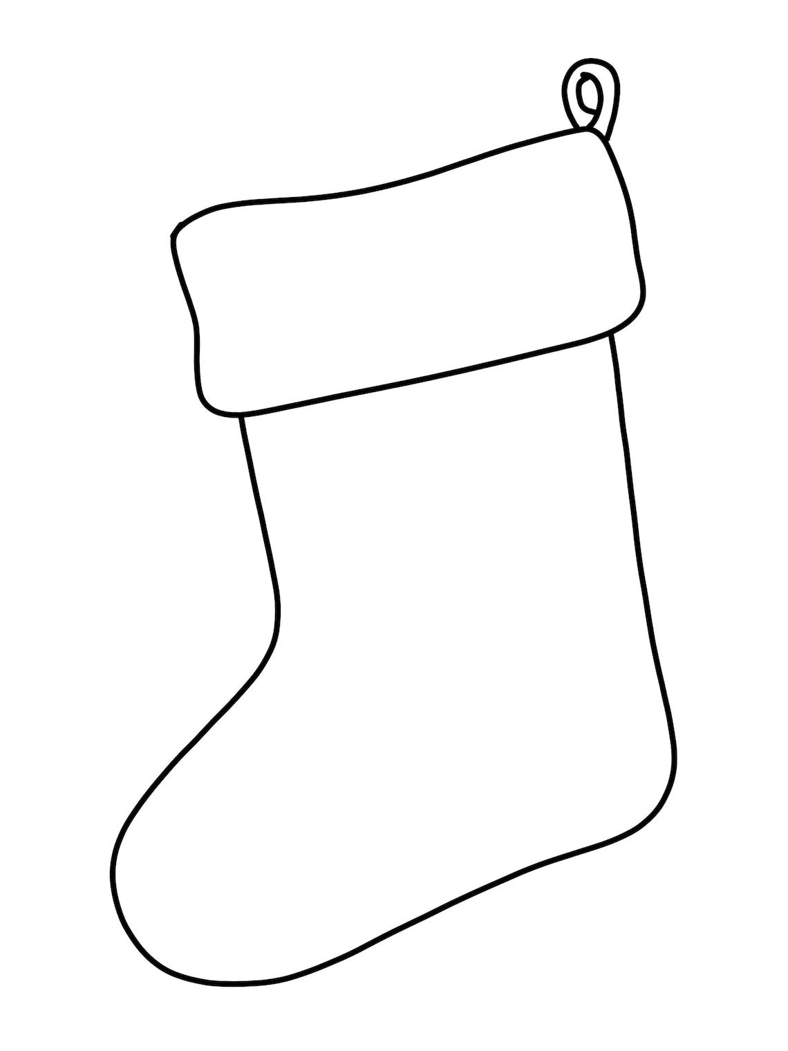 Christmas Stocking PNG Image Print Off - Etsy