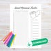 Bowel Movement Tracker Printable Journal Page Planner Page Poop Tracker ...