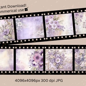 Vintage Victorian Lace Digital Paper Set Pink Floral Junk Journal Paper ...