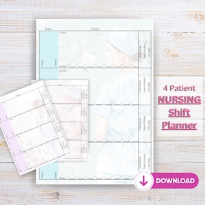 Nursing Shift to Do List Student Nurse Checklist Organized Nursing ...