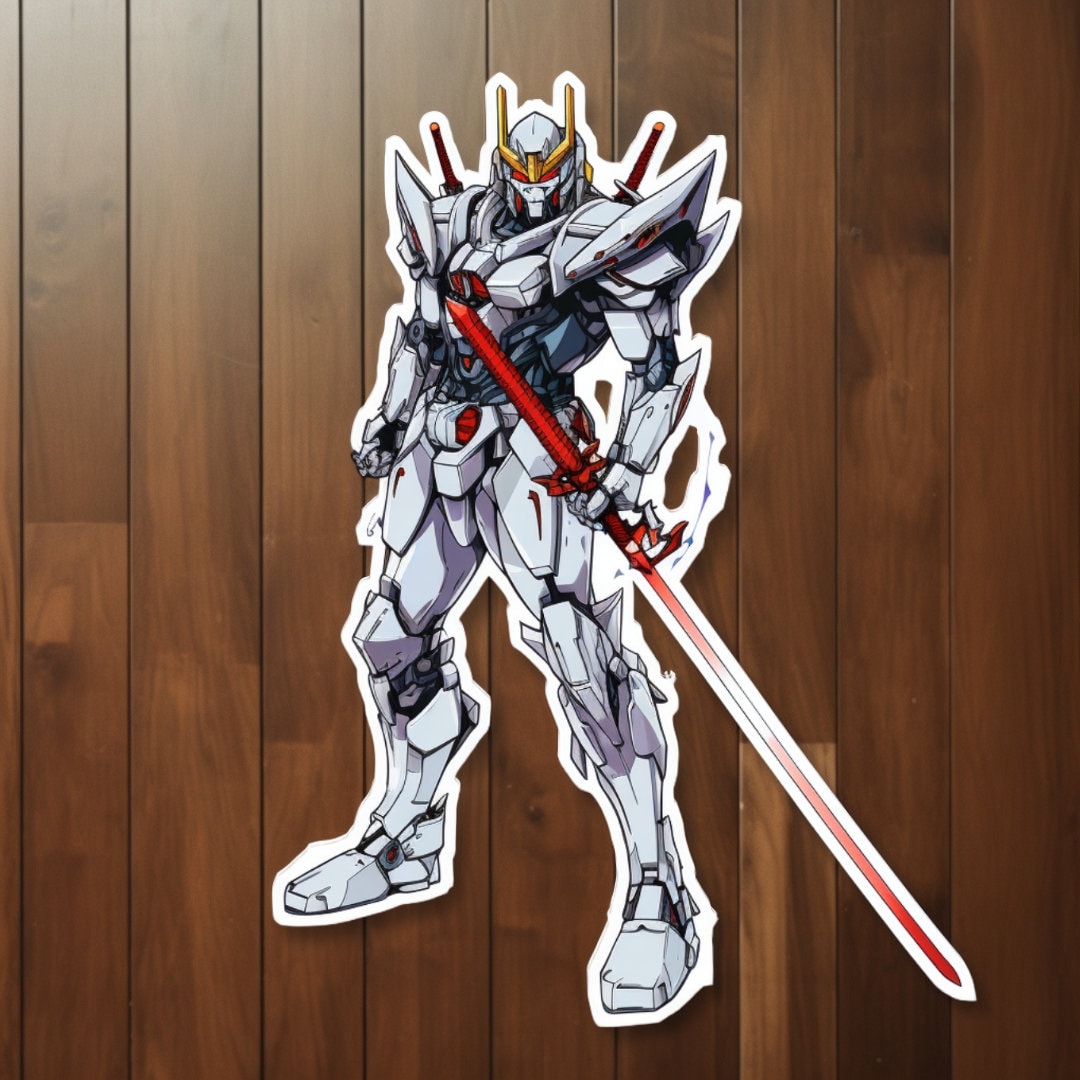 Space Robot Stickers, Laminated, Vinyl Stickers, Laptop Decal, Phone ...