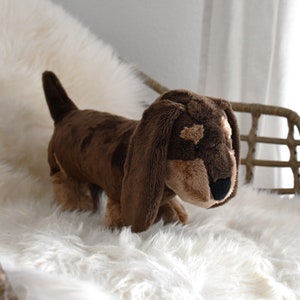 PDF Sewing Pattern - Dachshund Stuffed Animal/plush Toy - 18 Cm ...
