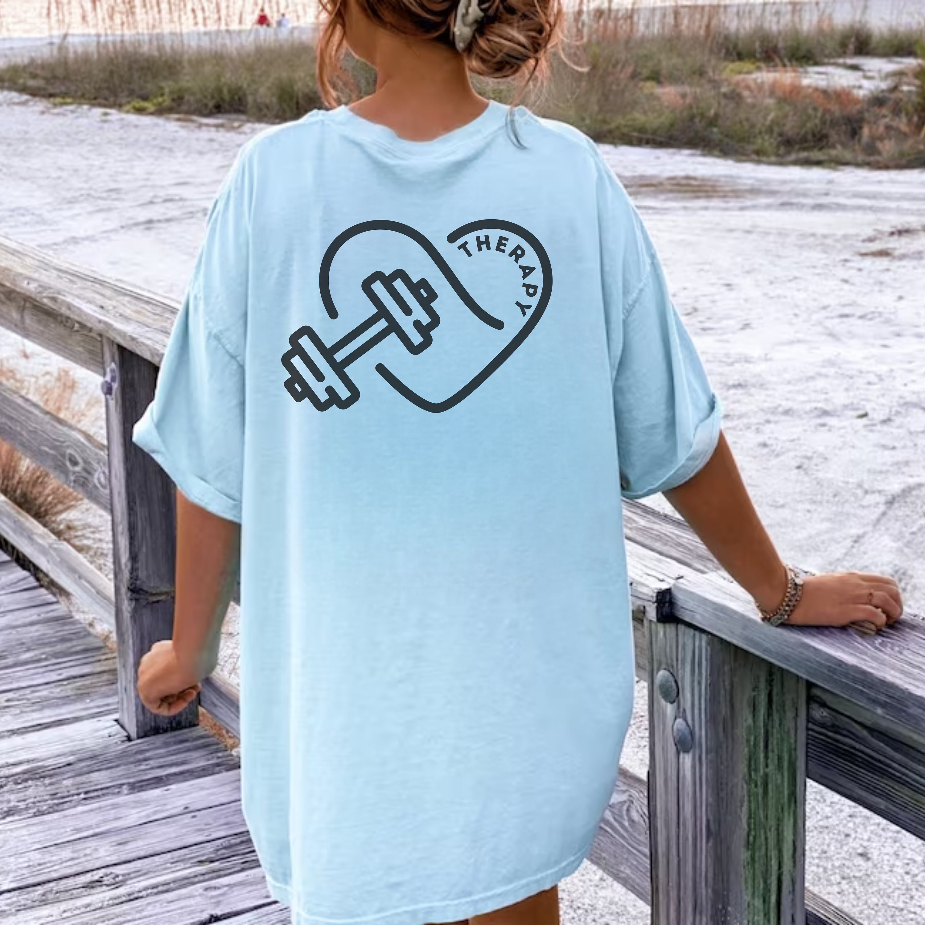 Oversized Gym Pump Cover, Therapy Workout Shirt, Funny Gym Shirt ...