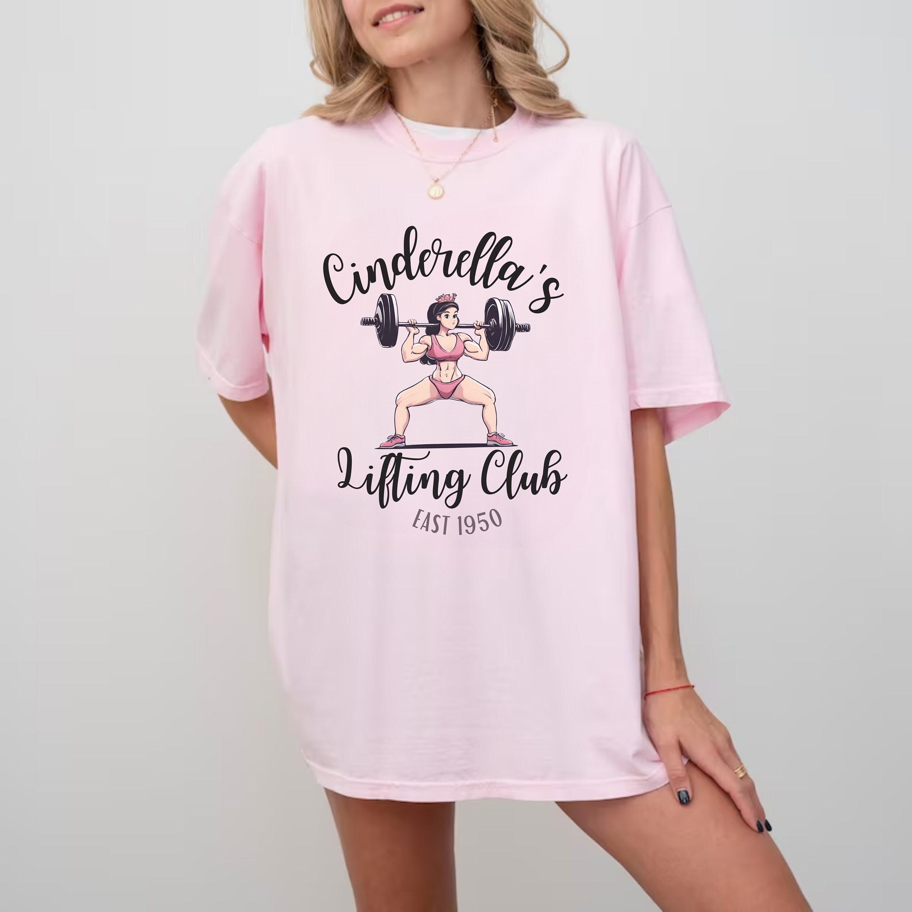 Princess Lifting T-shirt, Fitness Workout Princess Tee, Cute Gym Shirt ...