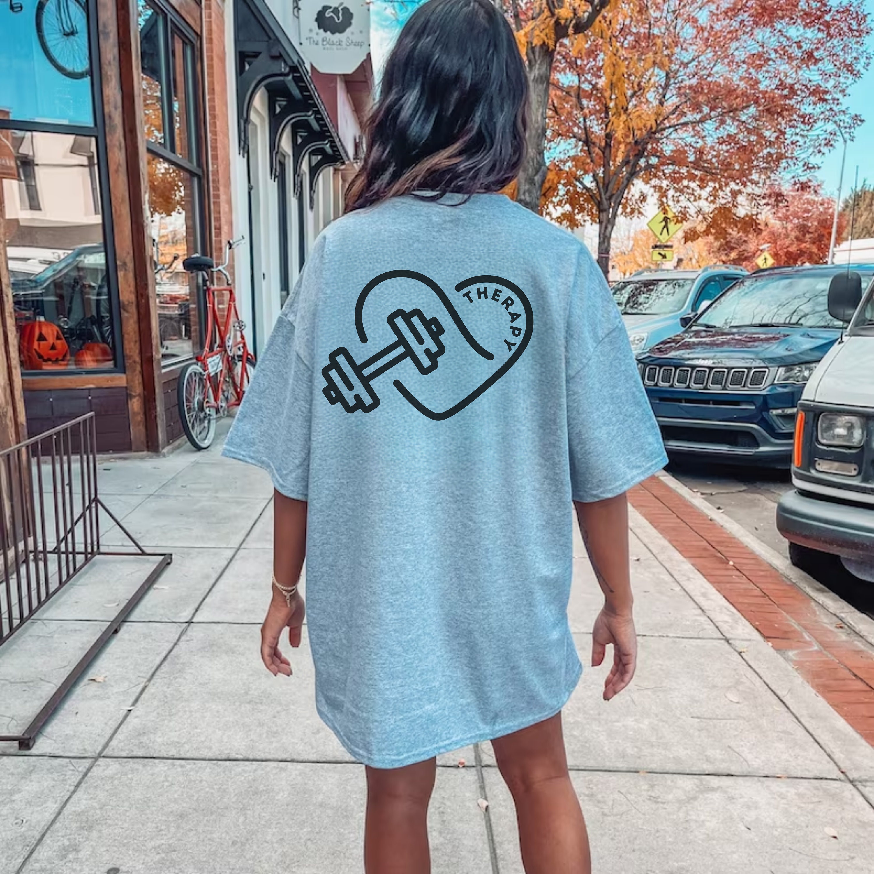 Oversized Gym Pump Cover, Therapy Workout Shirt, Funny Gym Shirt ...