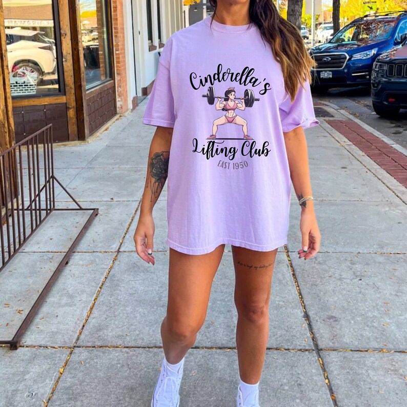 Princess Lifting T-shirt, Fitness Workout Princess Tee, Cute Gym Shirt ...