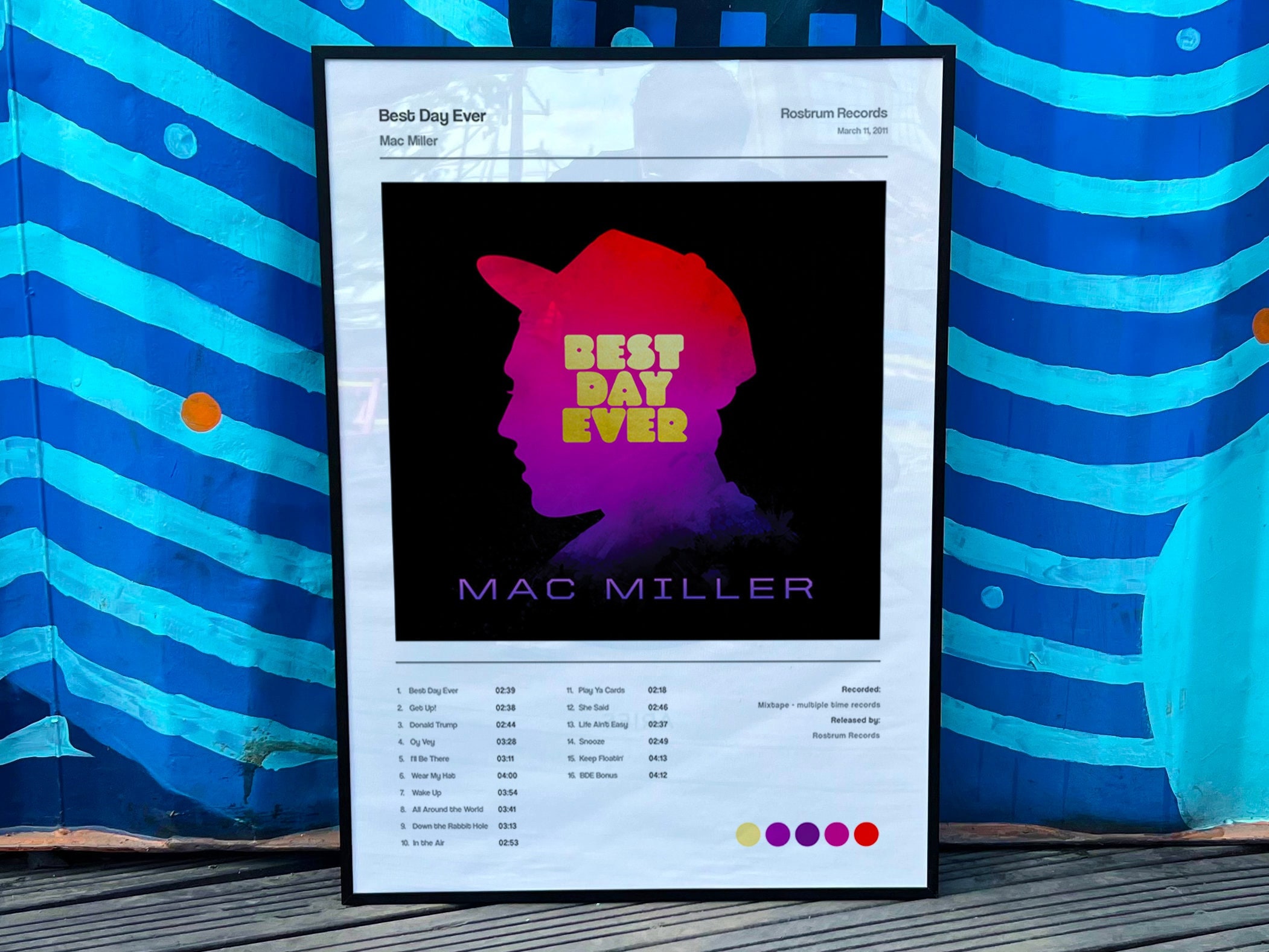 Mac Miller Best Day Ever Logo