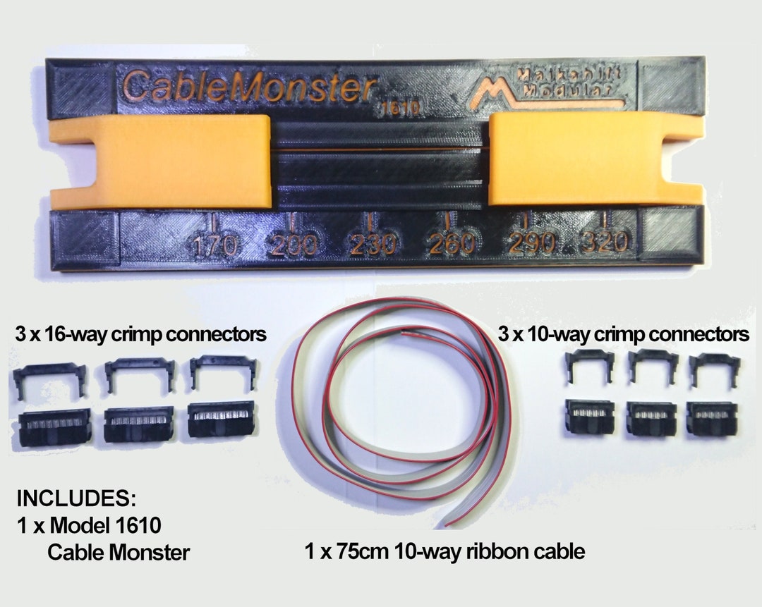 The Cable Monster Model 1610 - Eurorack Power Cable Maker - Etsy