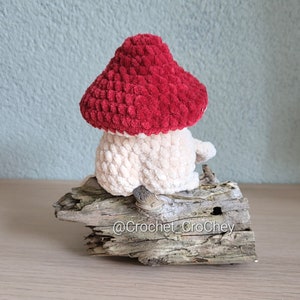 Mush Crush Crochet Pattern, Cute and Funny Mushroom Amigurumi, Inc ...